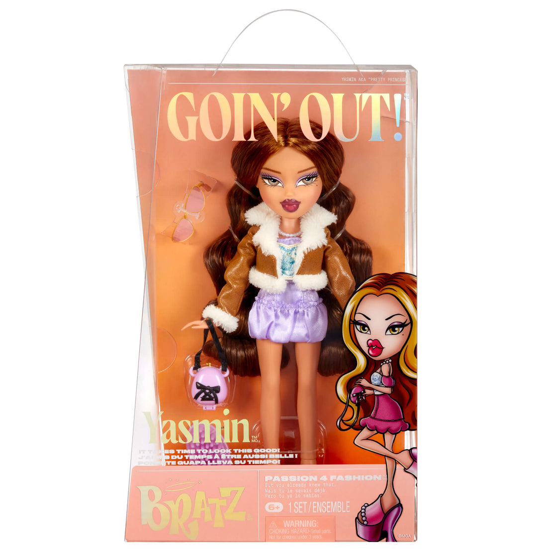 Goin’ Out! Fashion Doll - Yasmin – Bratz